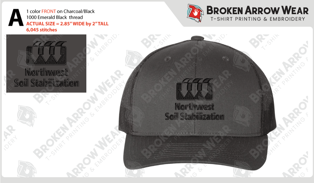 Northwest Soil Stabilization Inc. | Embroidery | embroidery