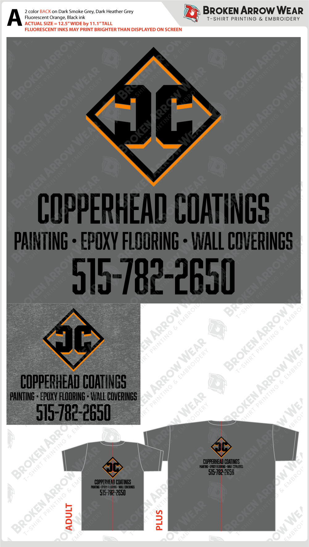 Copperhead Coatings | screen printing