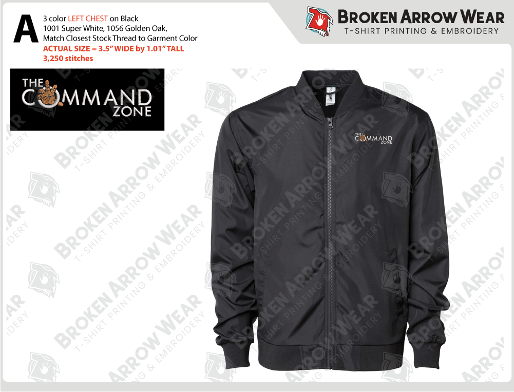Command Zone LLC | Embroidery | embroidery