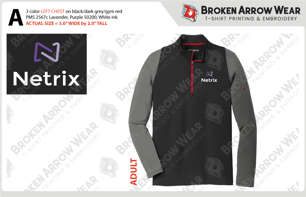 Netrix | ScreenPrint | embroidery