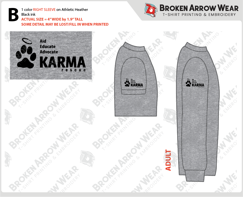 KARMA RESCUE Inc. | screenprint
