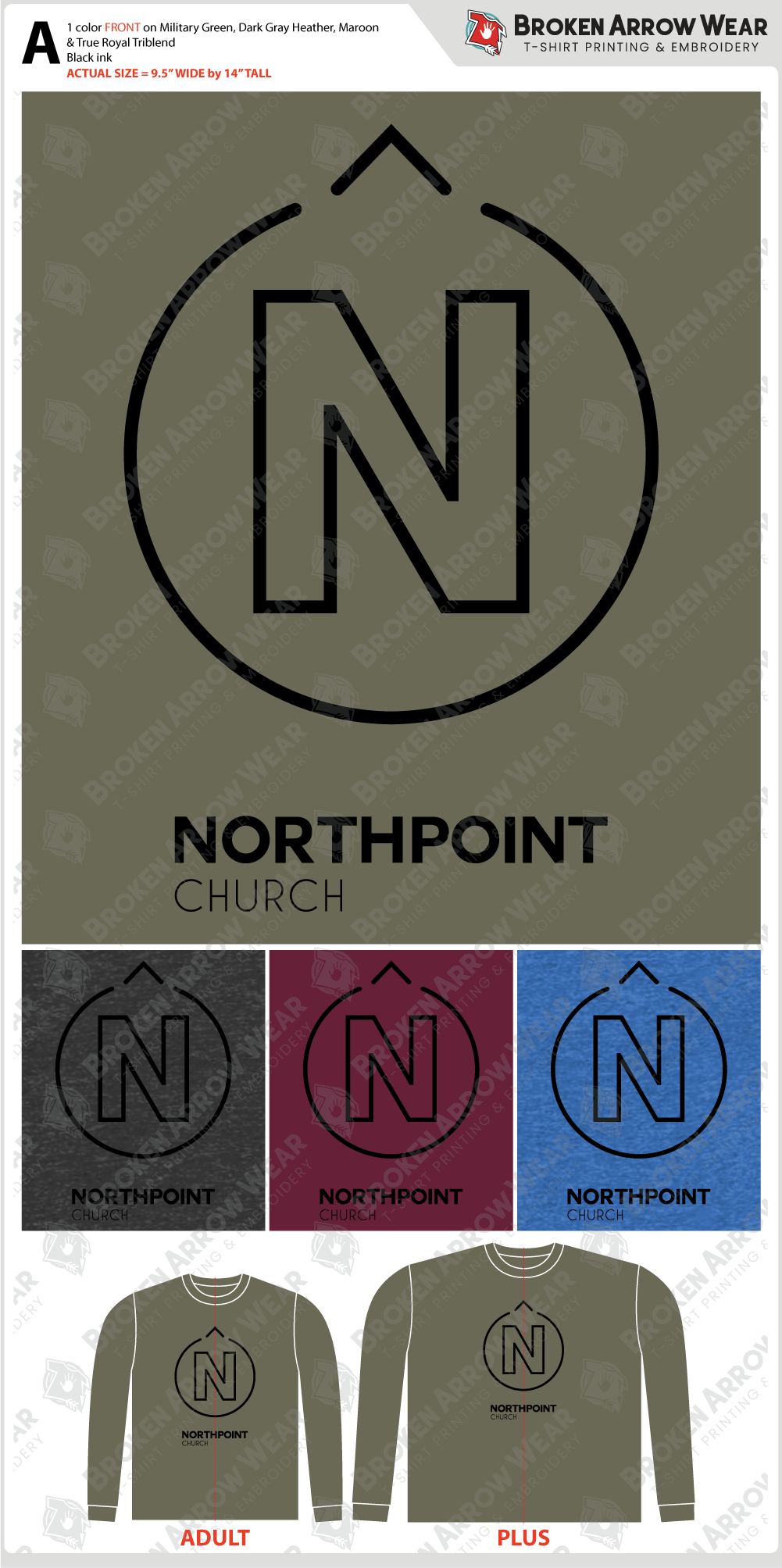 Northpoint Church | screen print