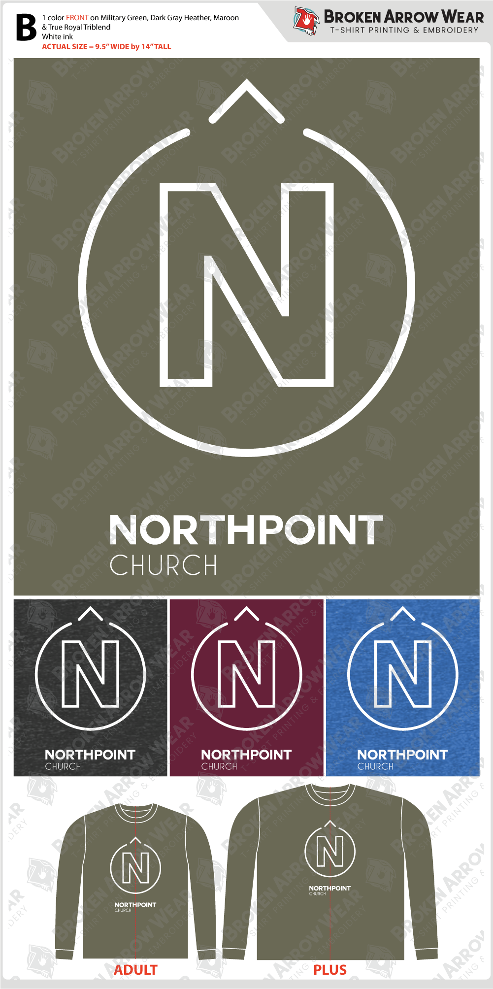 Northpoint Church | screen print