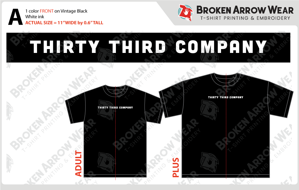 33rd Company | ScreenPrint | screenprint