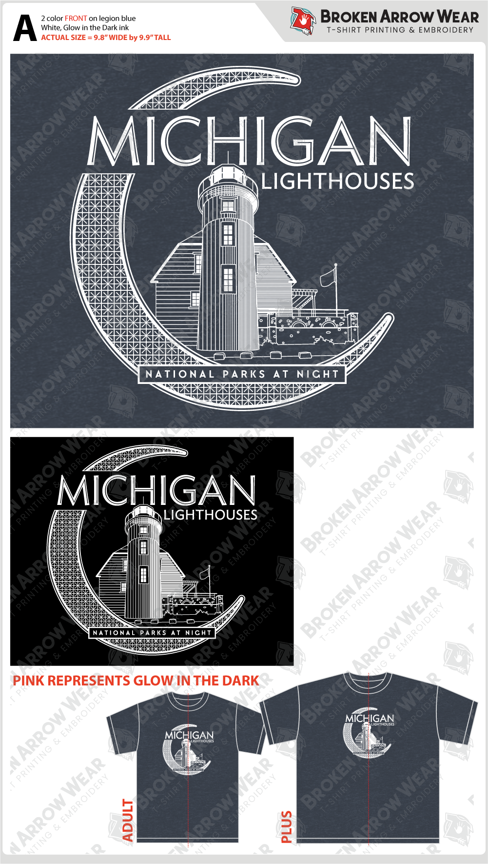 National Parks At Night | ScreenPrint | screenprinting