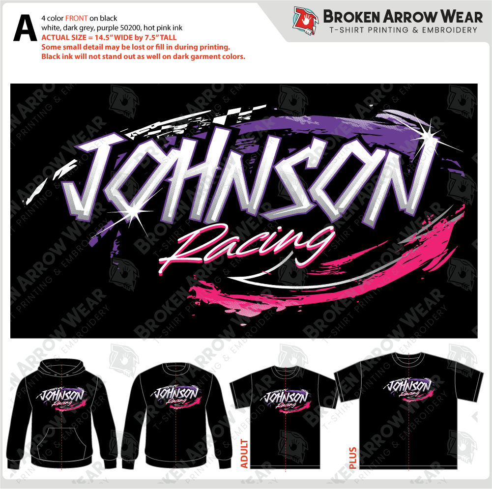 Johnson Racing | ScreenPrint | screenprinting