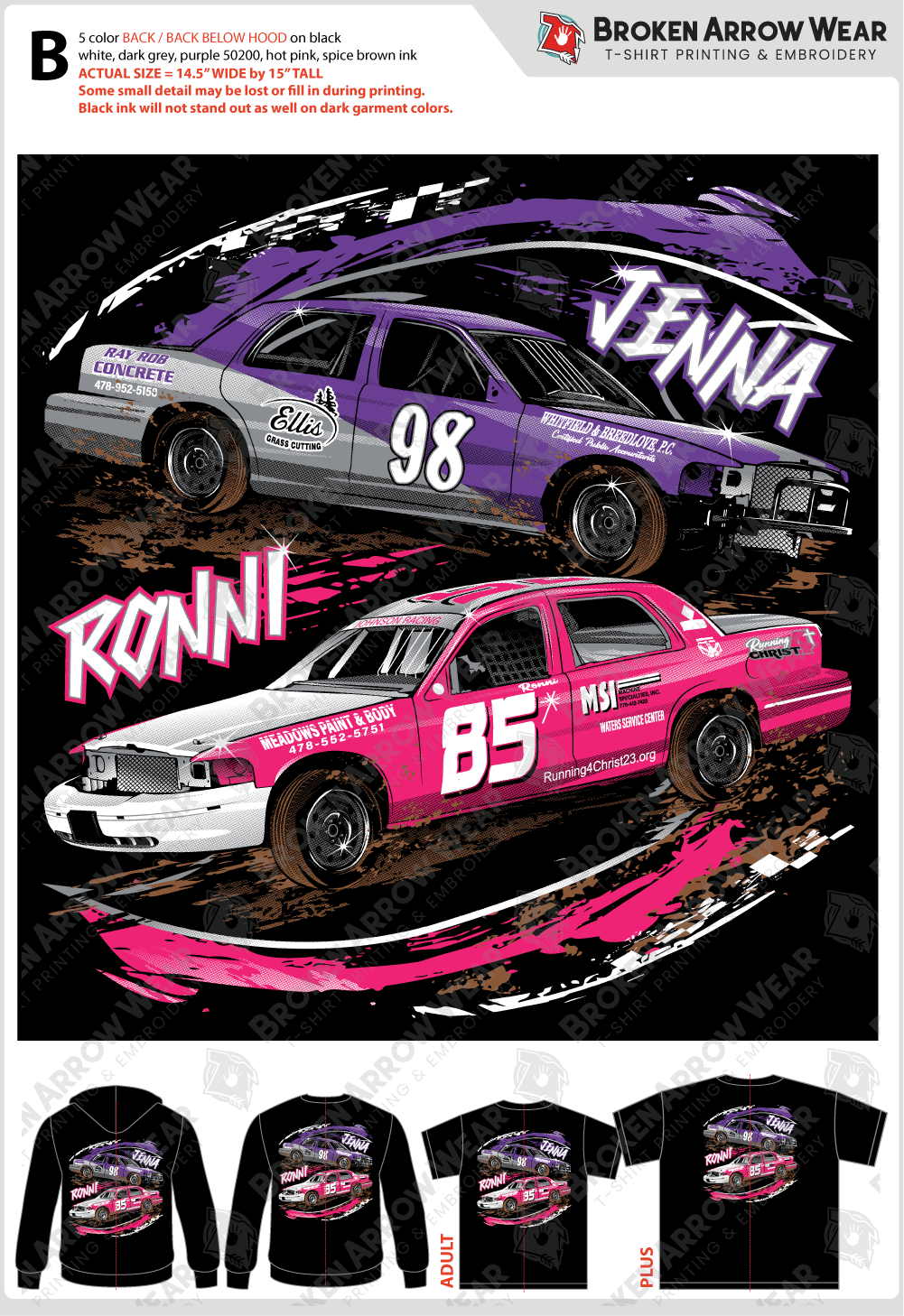 Johnson Racing | ScreenPrint | screenprinting