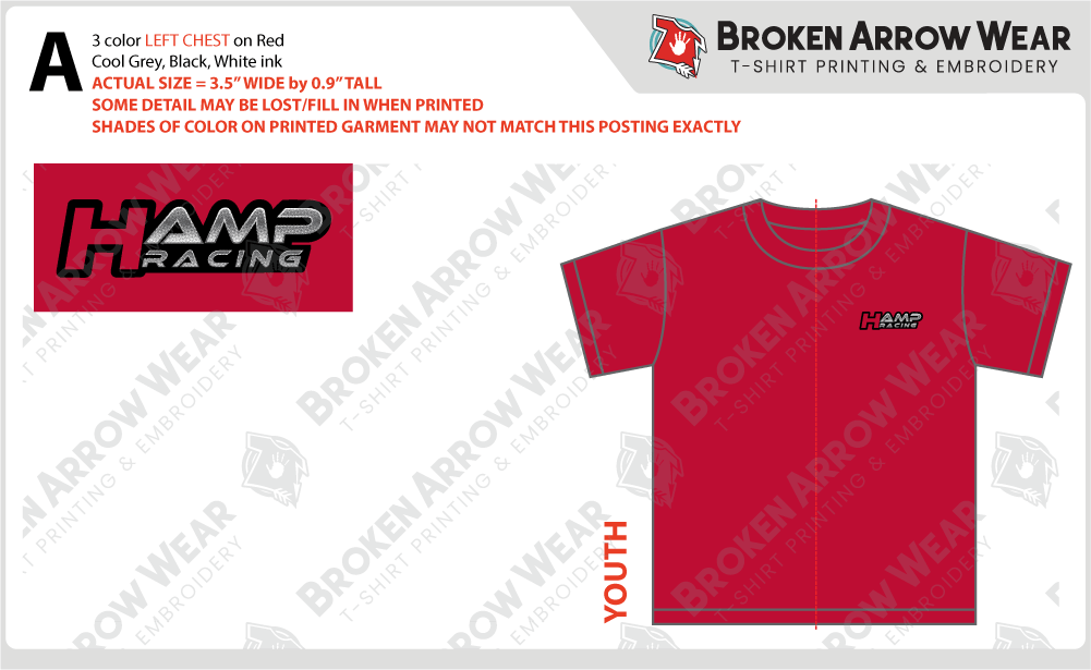 Hamp Racing | ScreenPrint | screen print