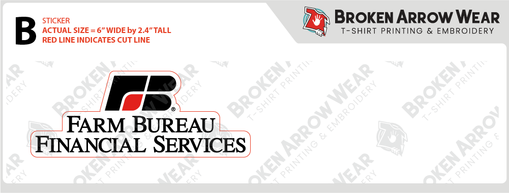 Farm Bureau | Sublimation | sticker
