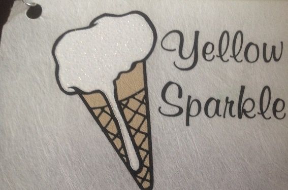 Yellow Sparkle Ink - Broken Arrow Wear Blog