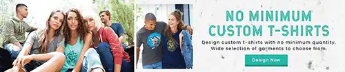 Custom T-Shirts No Minimum Order Online