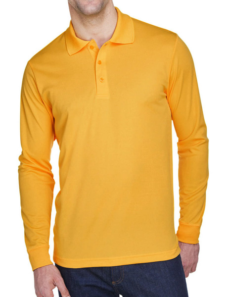 Custom Long Sleeve Polos | Embroidered Long Sleeve Polo