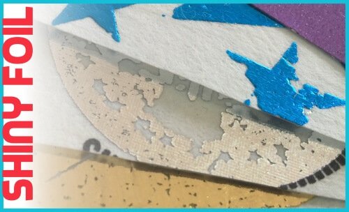 Glitter Prints, Foil Prints & Other Metallic Screen Printing Inks