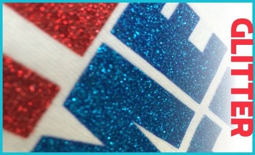 Glitter Prints, Foil Prints & Other Metallic Screen Printing Inks